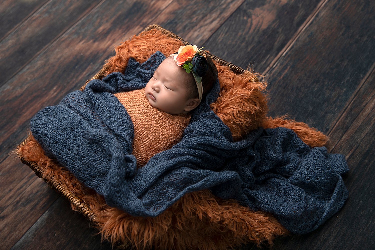 Orange Newborn Photography - Jennifer McNeil Photography